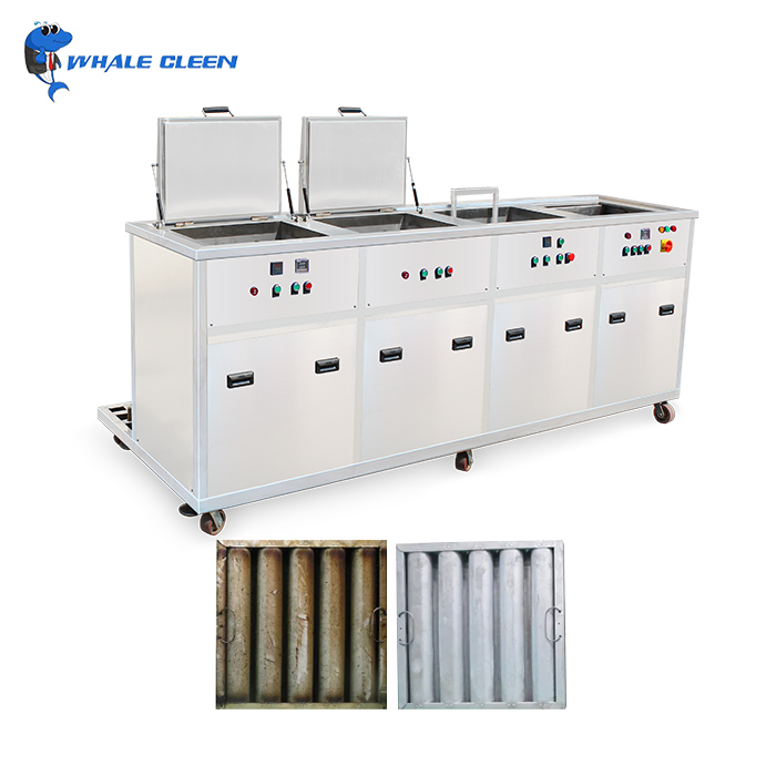 5 Tanks Industrial Ultrasonic Cleaning Machine Customizable For Heavy ...