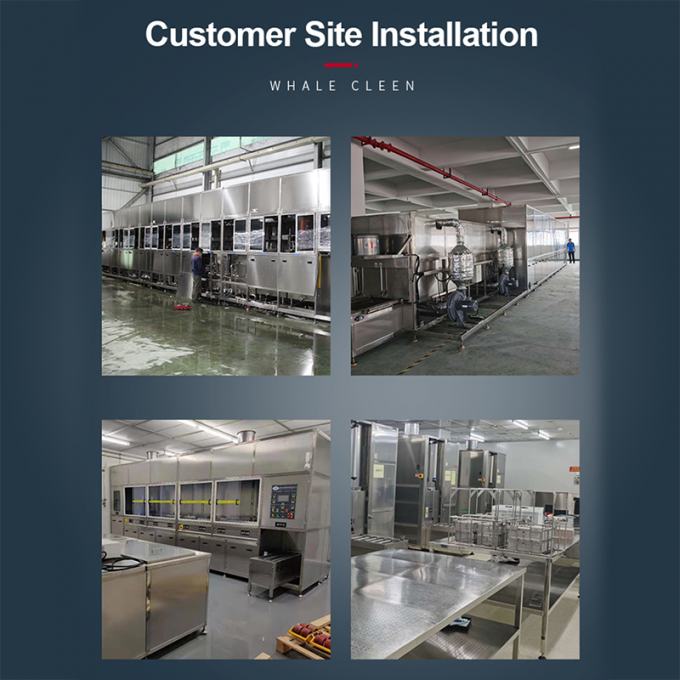 Full Automatic Loading Unloading Port Ultrasonic Cleaner Mechanical Arm Multi Function